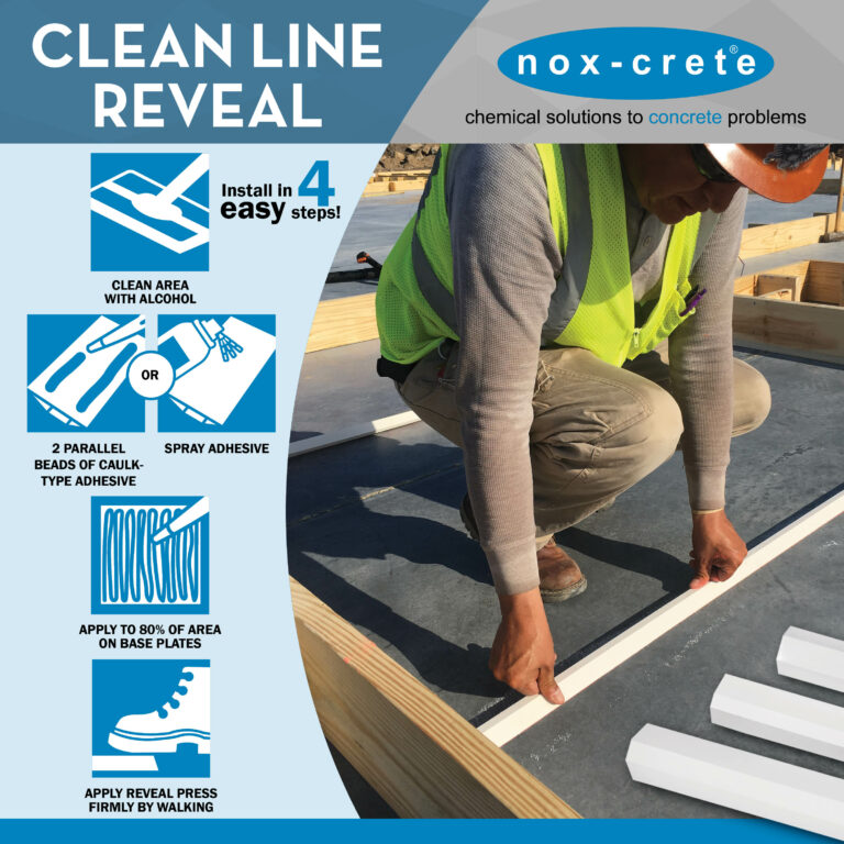 Clean Line Reveal rustication strips for tilt-up and precast designs ...