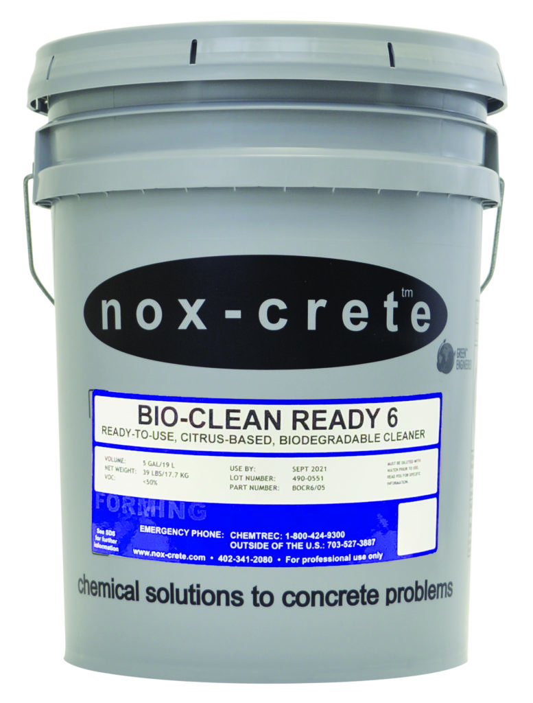 Bio-Clean Ready 6 citrus based cleaner / degreaser with citrus scent