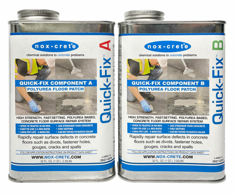 High Strength, fast-setting, polyurea based, concrete floor surface repair