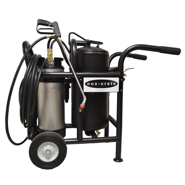 Concrete Form Sprayer Cart with Stainless Steel Tank and Compressed Air ...