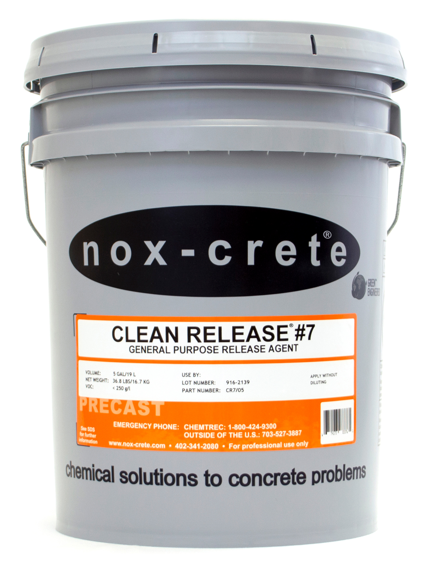 Concrete Form Release Agent for Precast Applications Clean Release